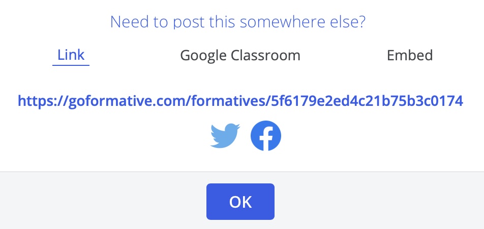 Go Formative 出題の仕方 – ZOOM + α